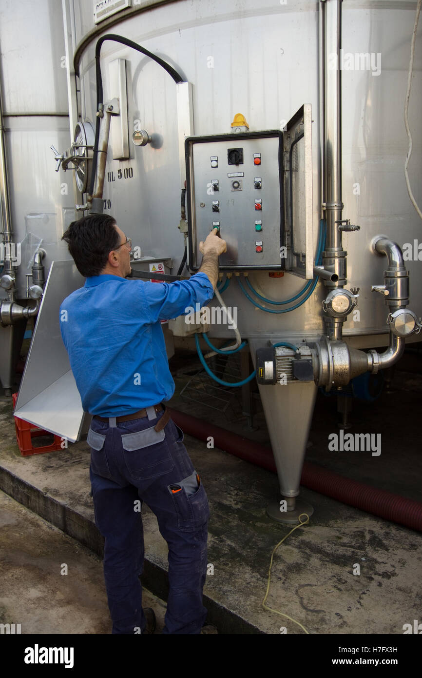 repairing a broken machinery Stock Photo - Alamy