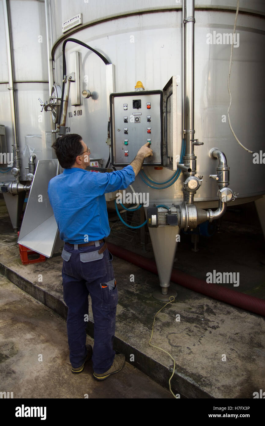 repairing a broken machinery Stock Photo - Alamy