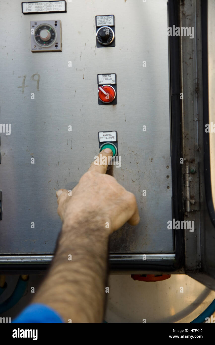 repairing a broken machinery Stock Photo - Alamy