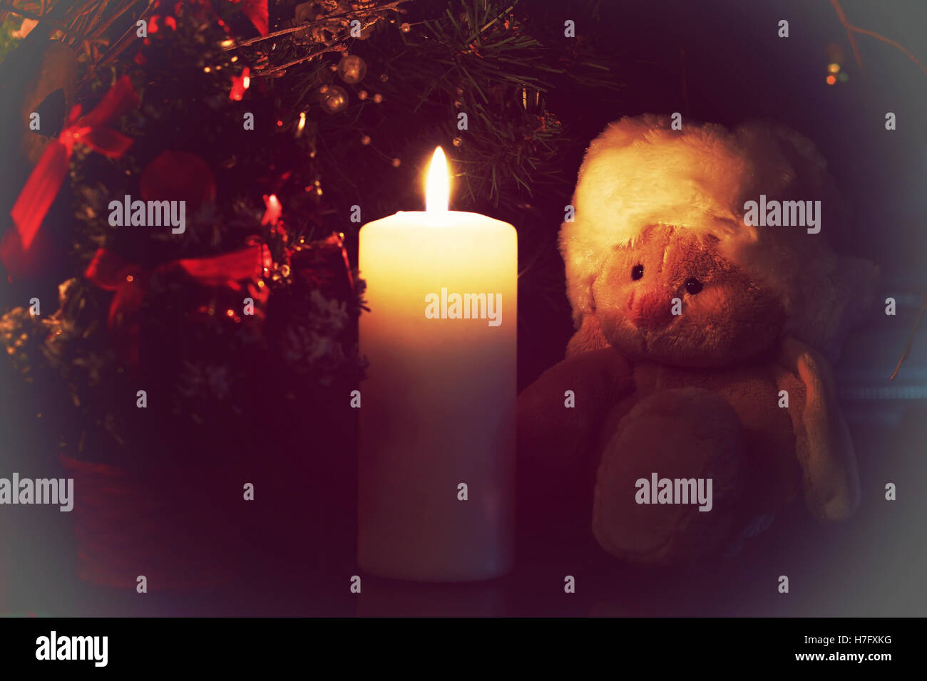 toy candle lamp Stock Photo - Alamy