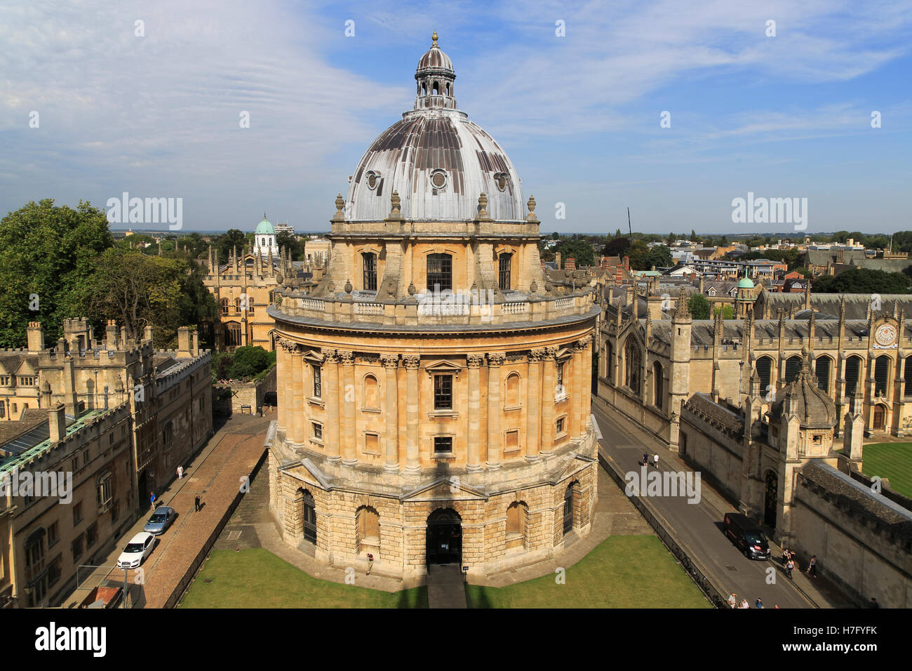 Radcliffe Camera building, University of Oxford, England, UK architect ...