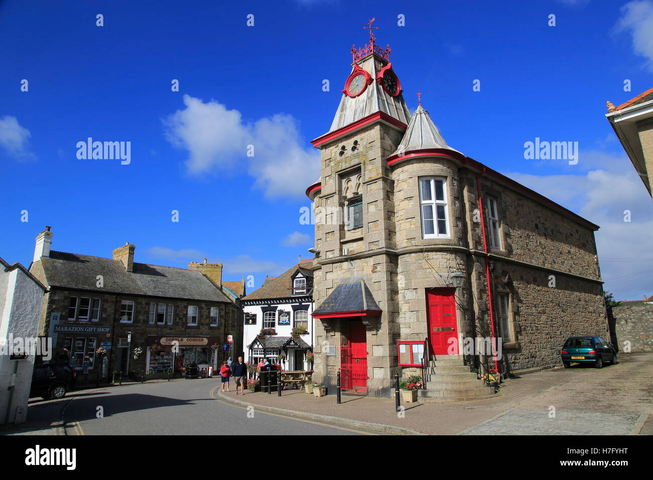 Marazion village cornwall england hi-res stock photography and images ...