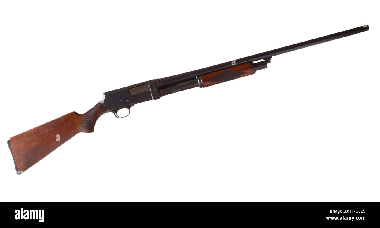 Pump action shotgun hi-res stock photography and images - Alamy