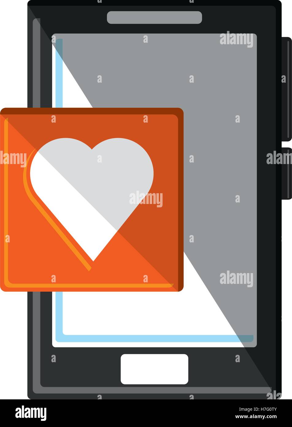 Isolated smartphone device design Stock Vector Image & Art - Alamy