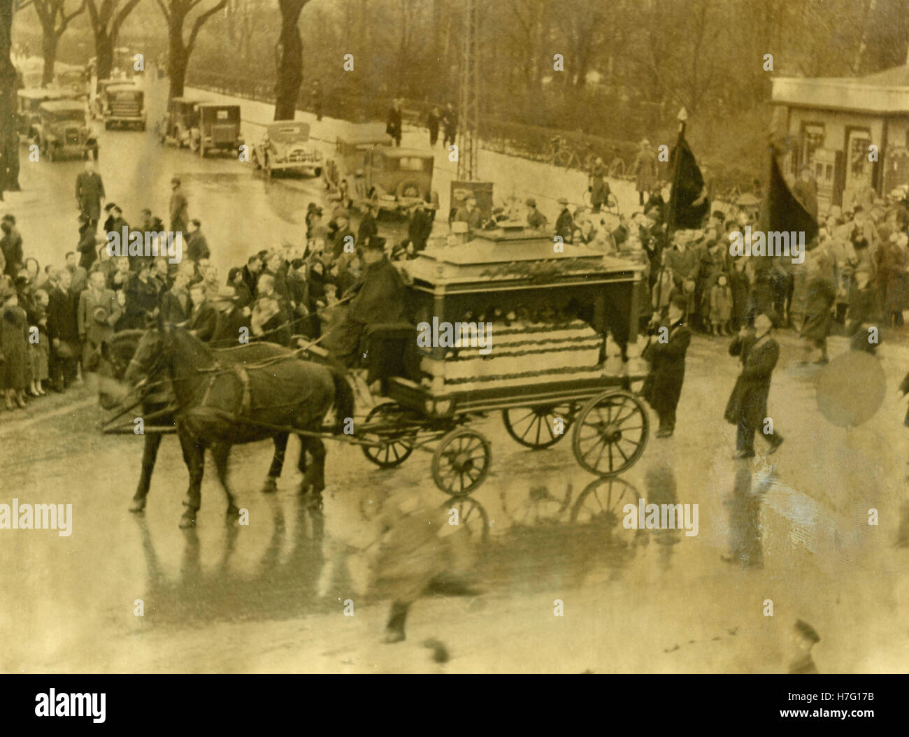 Funeral carriage, Rome, Italy Stock Photo - Alamy