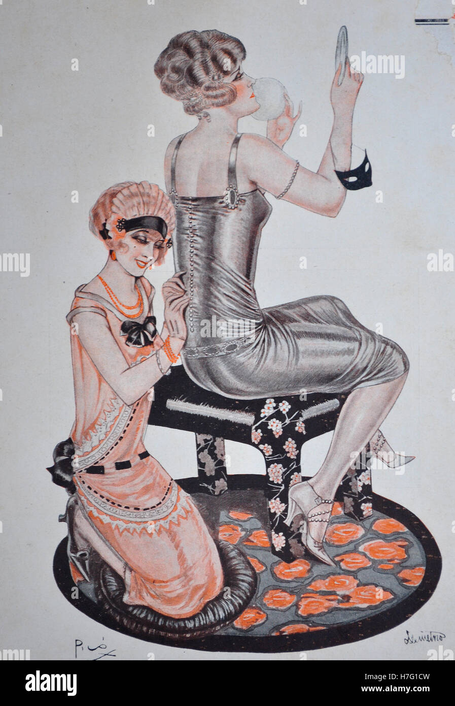 old magazine, 20s of the twentieth century, called Muchas Gracias ...