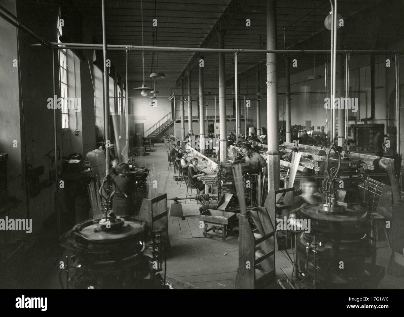 Women at work in the factory Stock Photo - Alamy