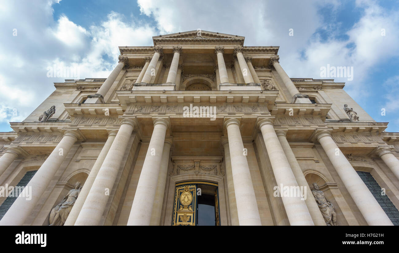 Invalid palace facade, Paris Stock Photo - Alamy