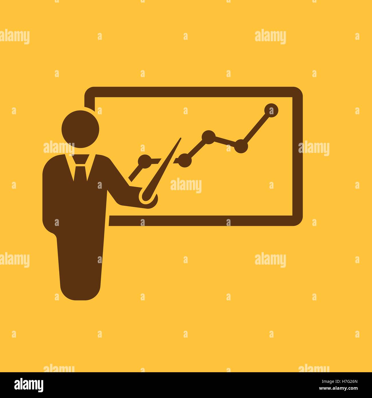 The Presentation icon. Presentation and lectures, presentations ...