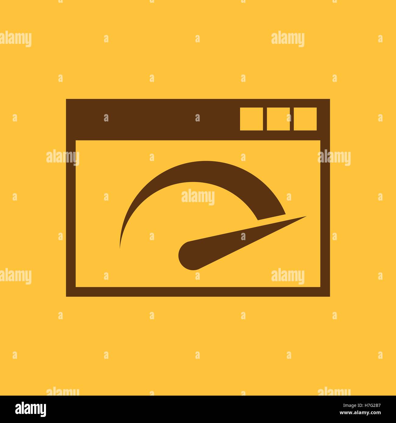 Speed internet test icon. vector design. Speed test symbol. web ...