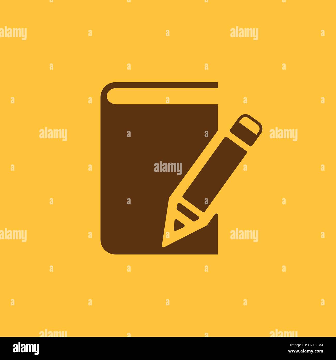 Notebook icon. vector design. Diary and sketchpad, Notebook symbol. web ...