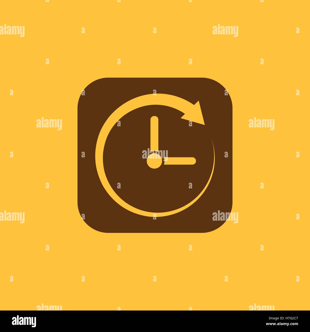 Lifetime clock Stock Vector Images - Alamy