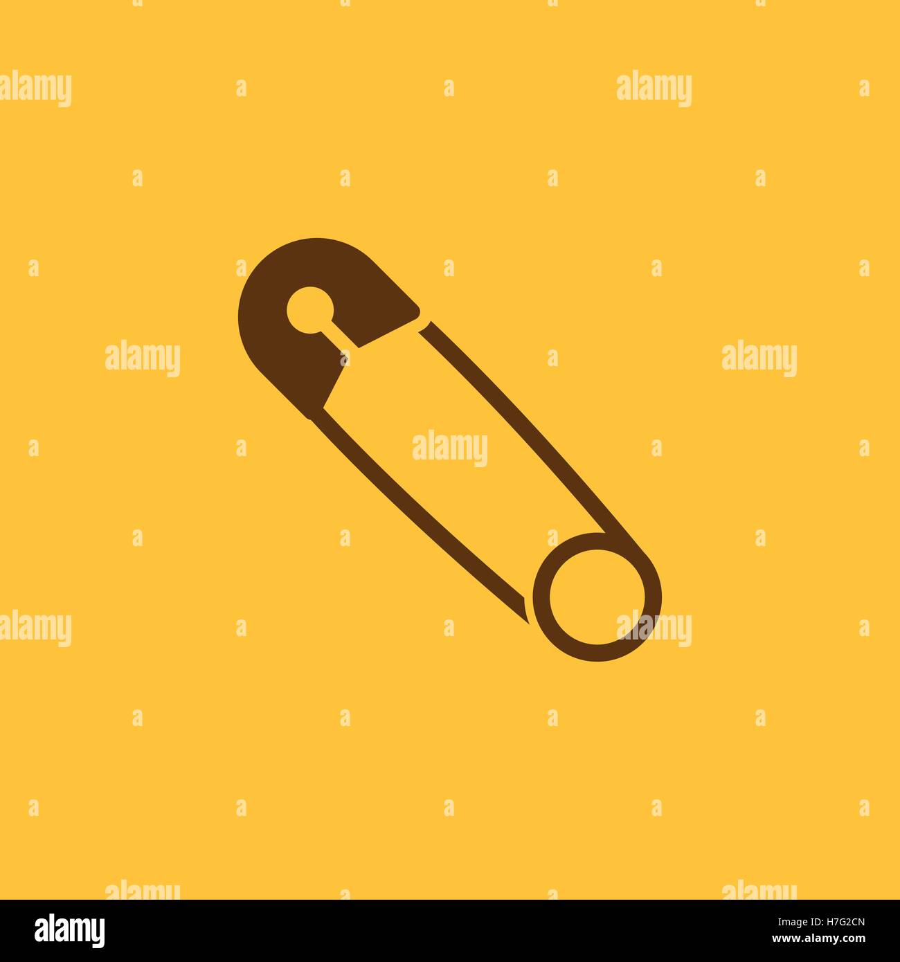 Safety pin icon. vector design. Safety pin symbol. web. graphic. JPG ...