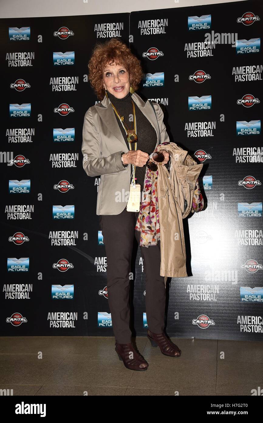 Simona Marchini attending the premiere of 'American Pastoral', held at ...