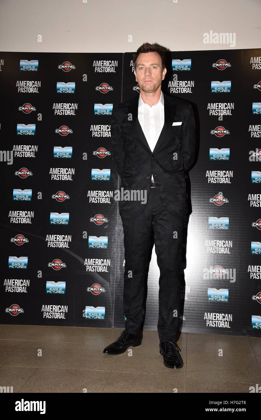 Ewan McGregor attending the premiere of 'American Pastoral', held at ...