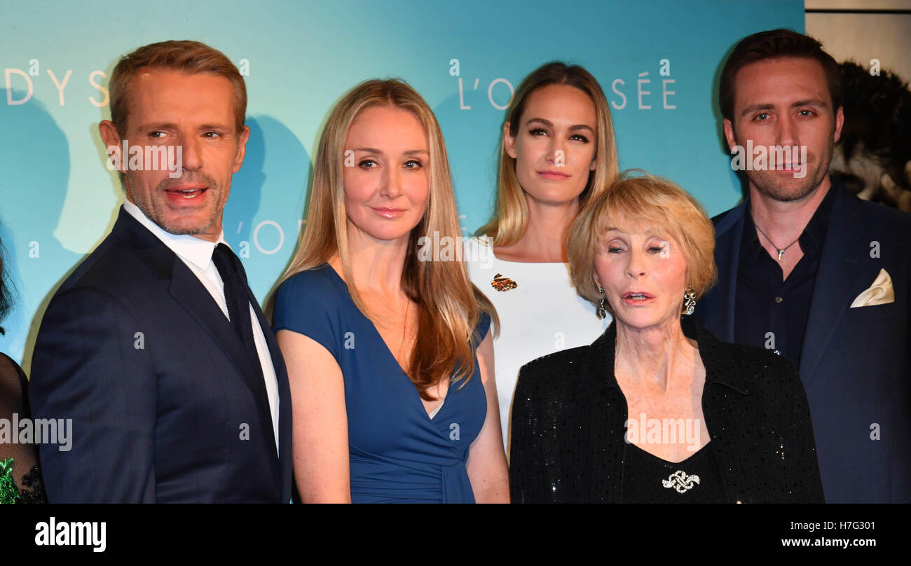 Lambert Wilson, Alexandra Cousteau, Ashlan Gorse (wife of Philippe ...