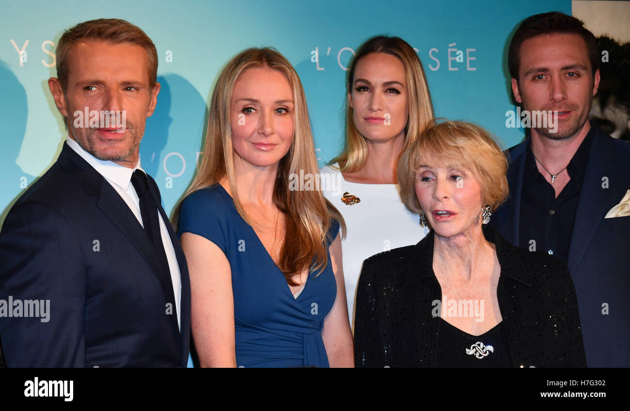 Lambert Wilson, Alexandra Cousteau, Ashlan Gorse (wife of Philippe ...
