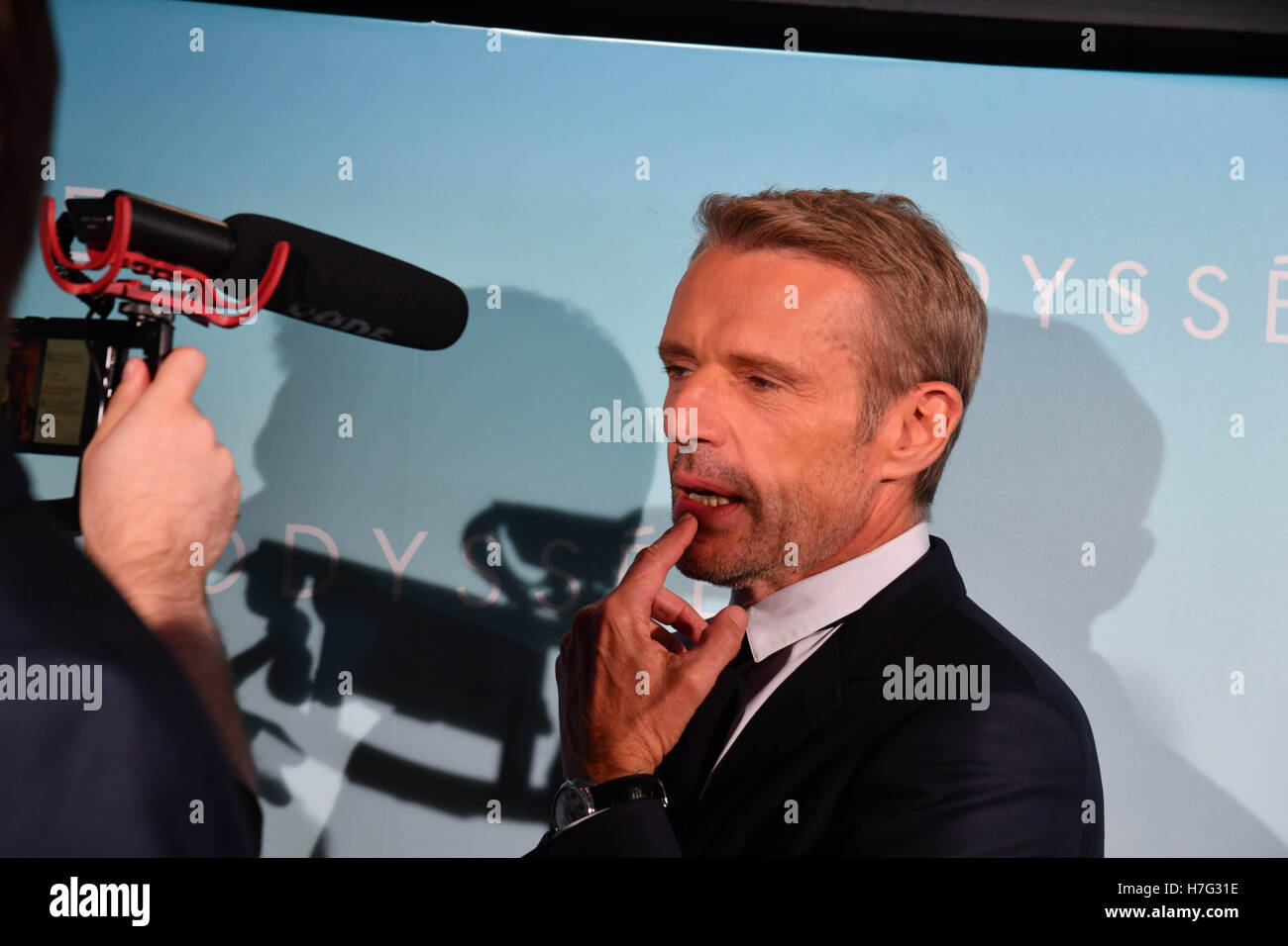 Lambert Wilson attending the premiere of 'L'Odyssée' (The Odyssey) on ...