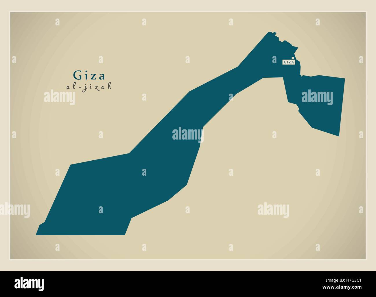 Giza map hi-res stock photography and images - Alamy