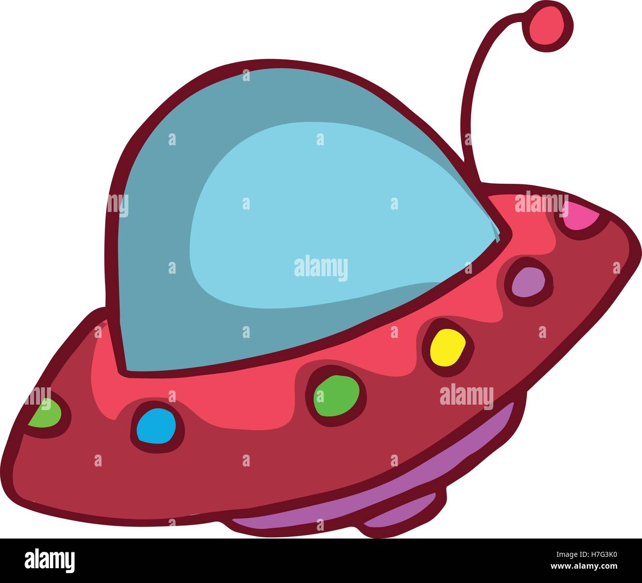 Cartoon Ufo High Resolution Stock Photography and Images - Alamy