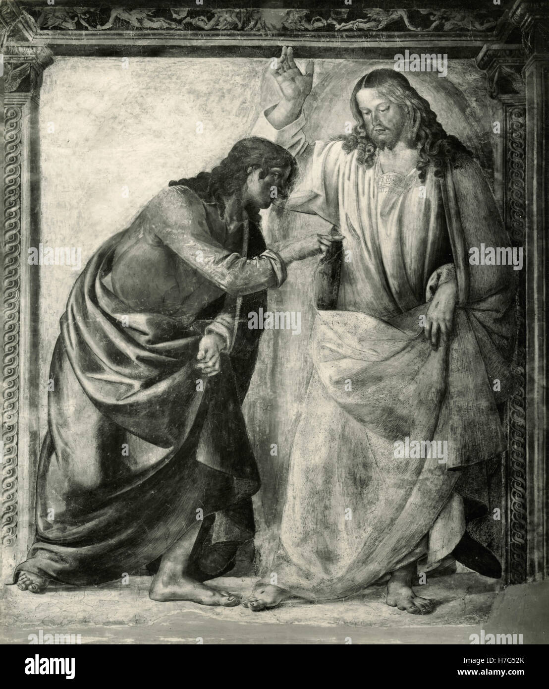 Painting of St. Thomas Stock Photo - Alamy