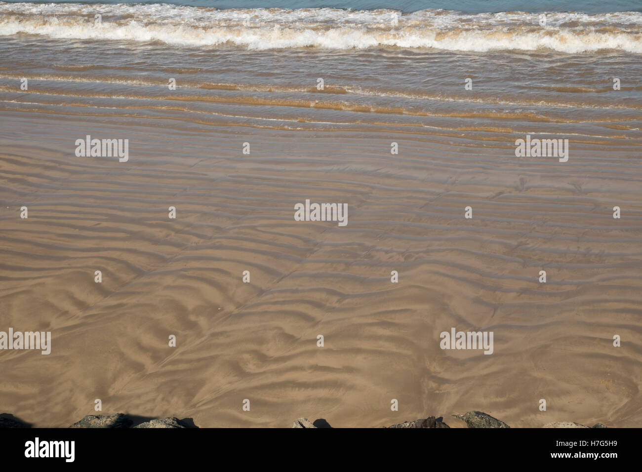 Patterns in the sand Stock Photo - Alamy