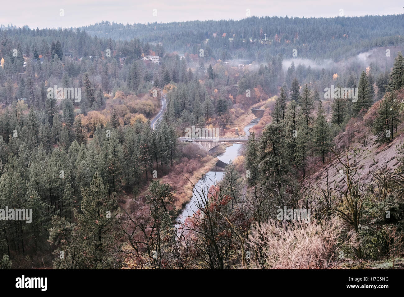 High Bridge Park, Spoakne Washington, USA Stock Photo - Alamy