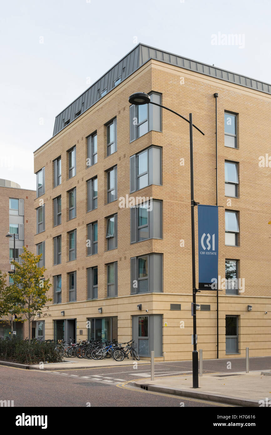 A new residential apartment building and street in CB1 a new ...