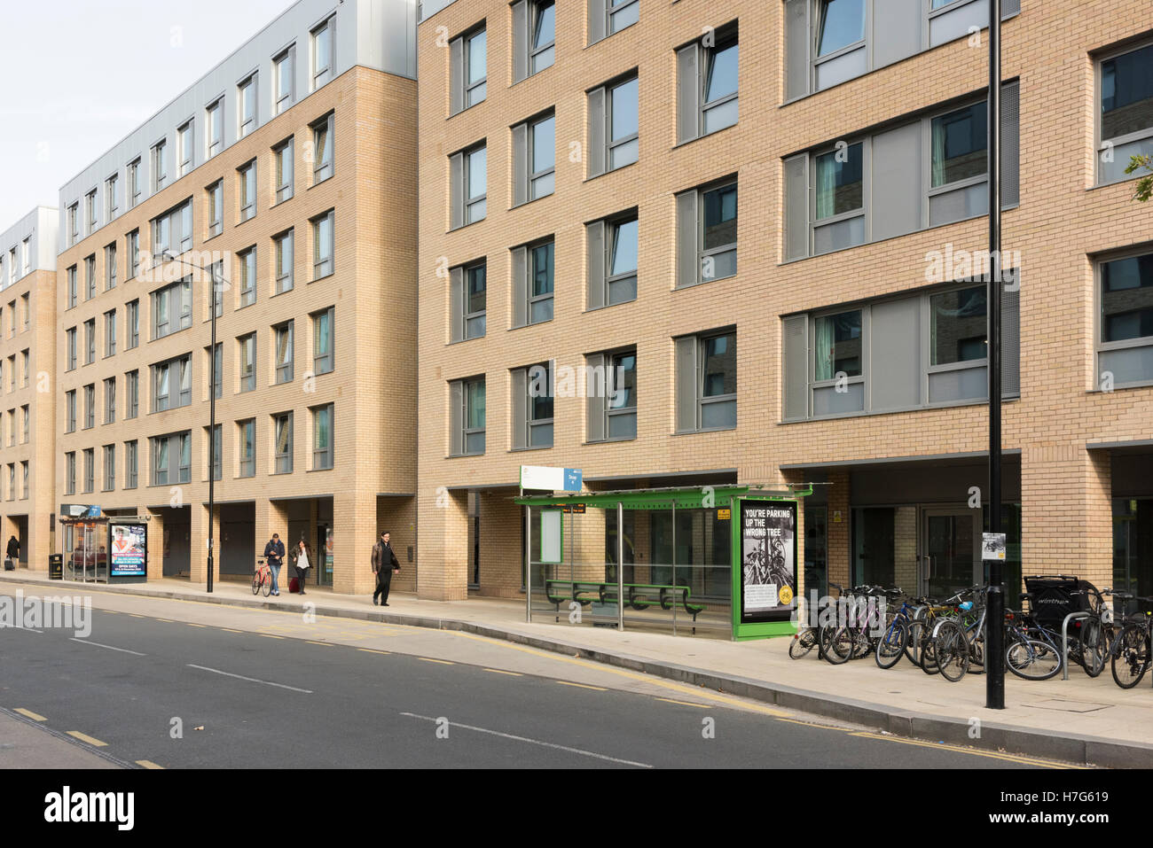 A new residential apartment building and street in CB1 a new ...