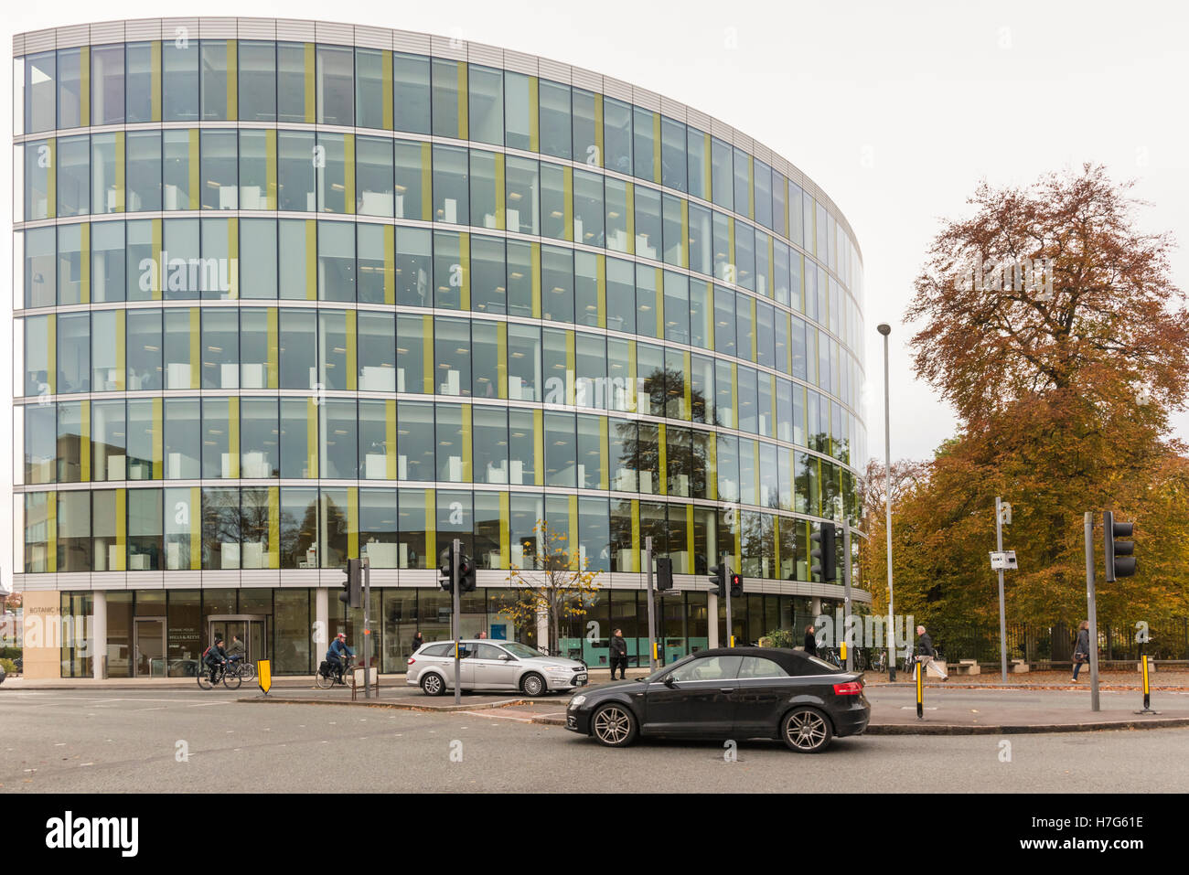 The Botanic House glass modern office building in Cambridge UK, part of ...