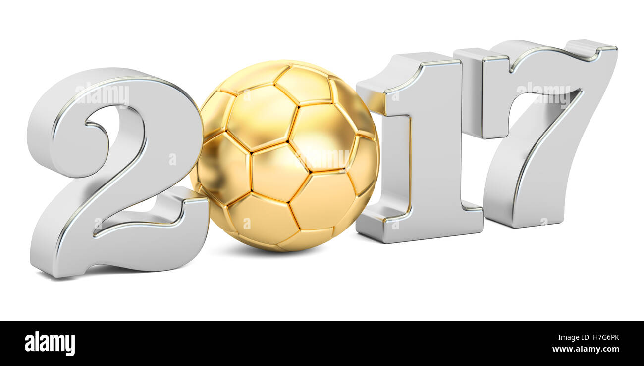 Soccer 2017 concept 3d hi-res stock photography and images - Alamy