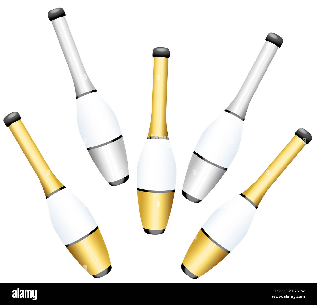 Gold clubs isolated hi-res stock photography and images - Alamy