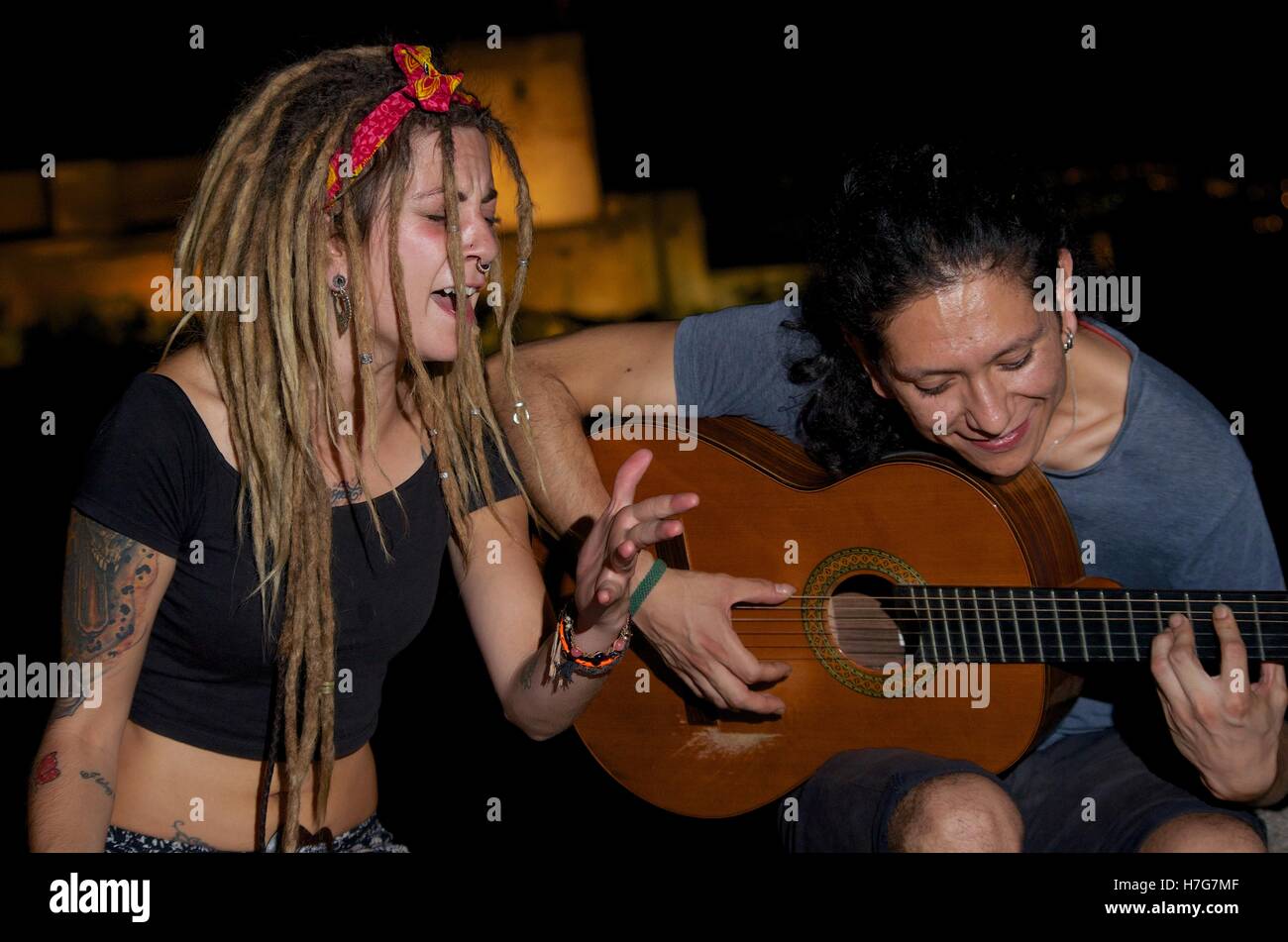 Spanish flamenco singer hi-res stock photography and images - Alamy