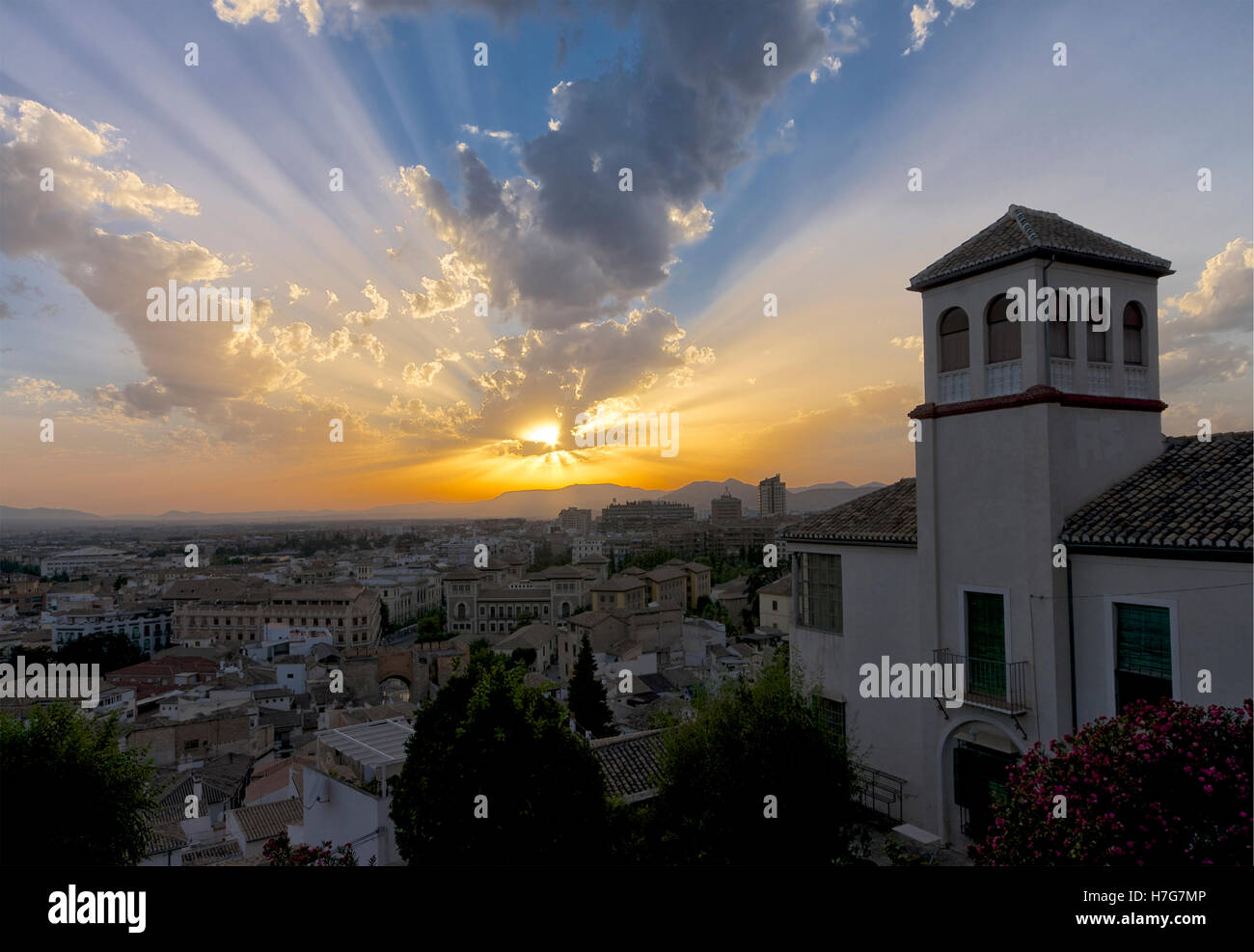 Granadas sunset hi-res stock photography and images - Alamy