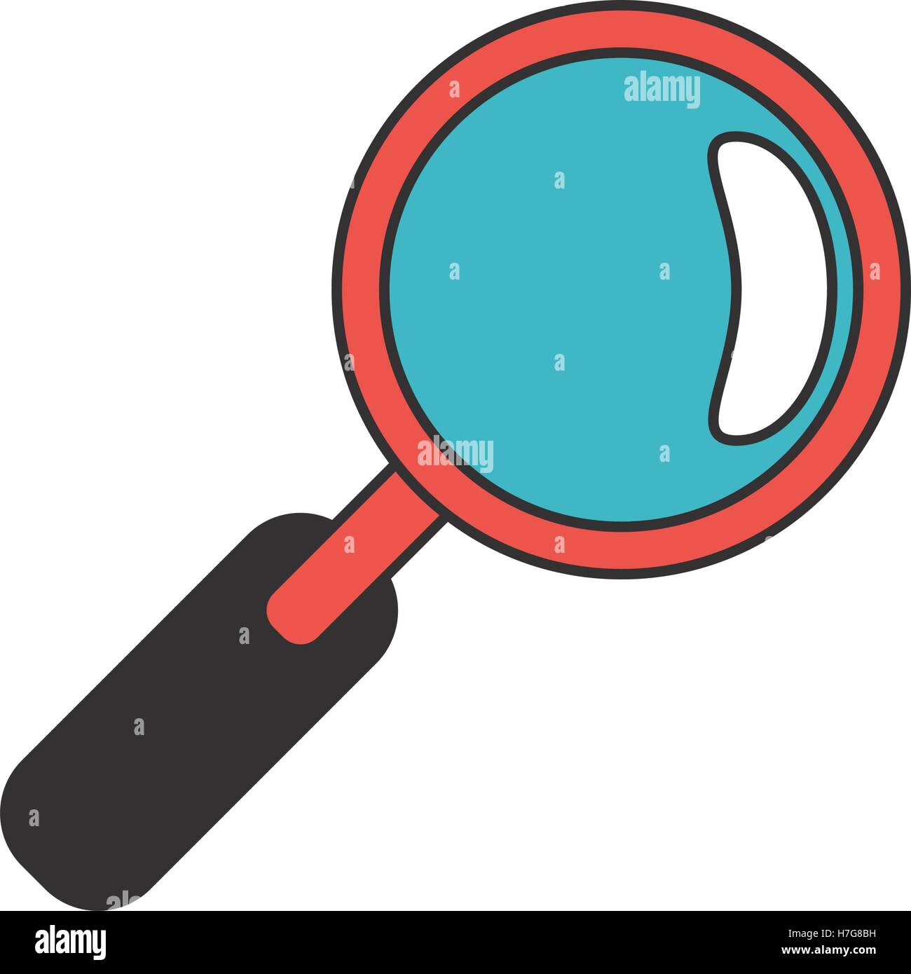 Isolated lupe tool design Stock Vector Image & Art - Alamy