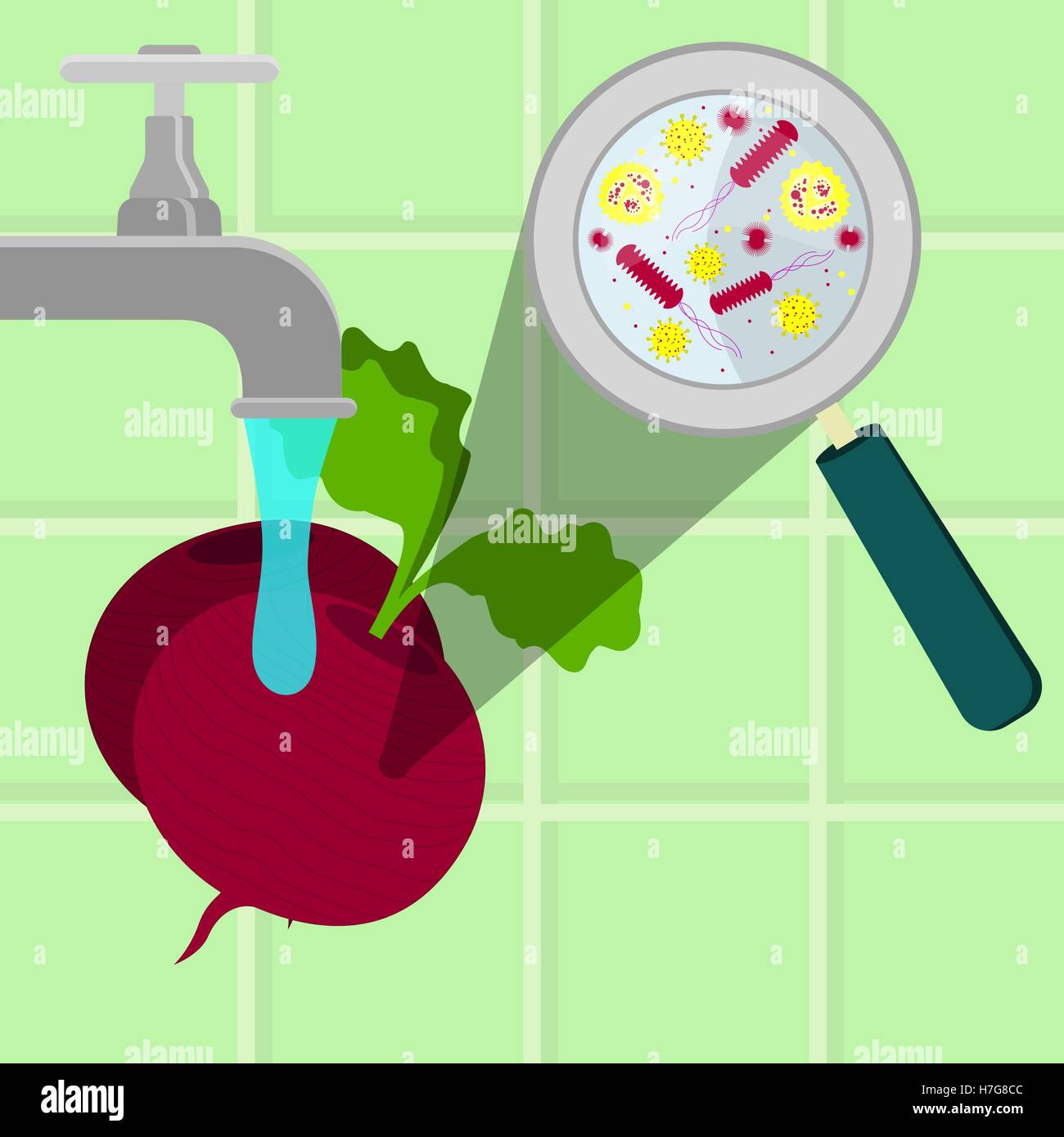 Beets dirty Stock Vector Images - Alamy