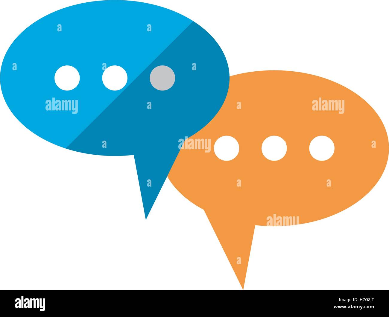 Isolated communication bubble design Stock Vector Image & Art - Alamy