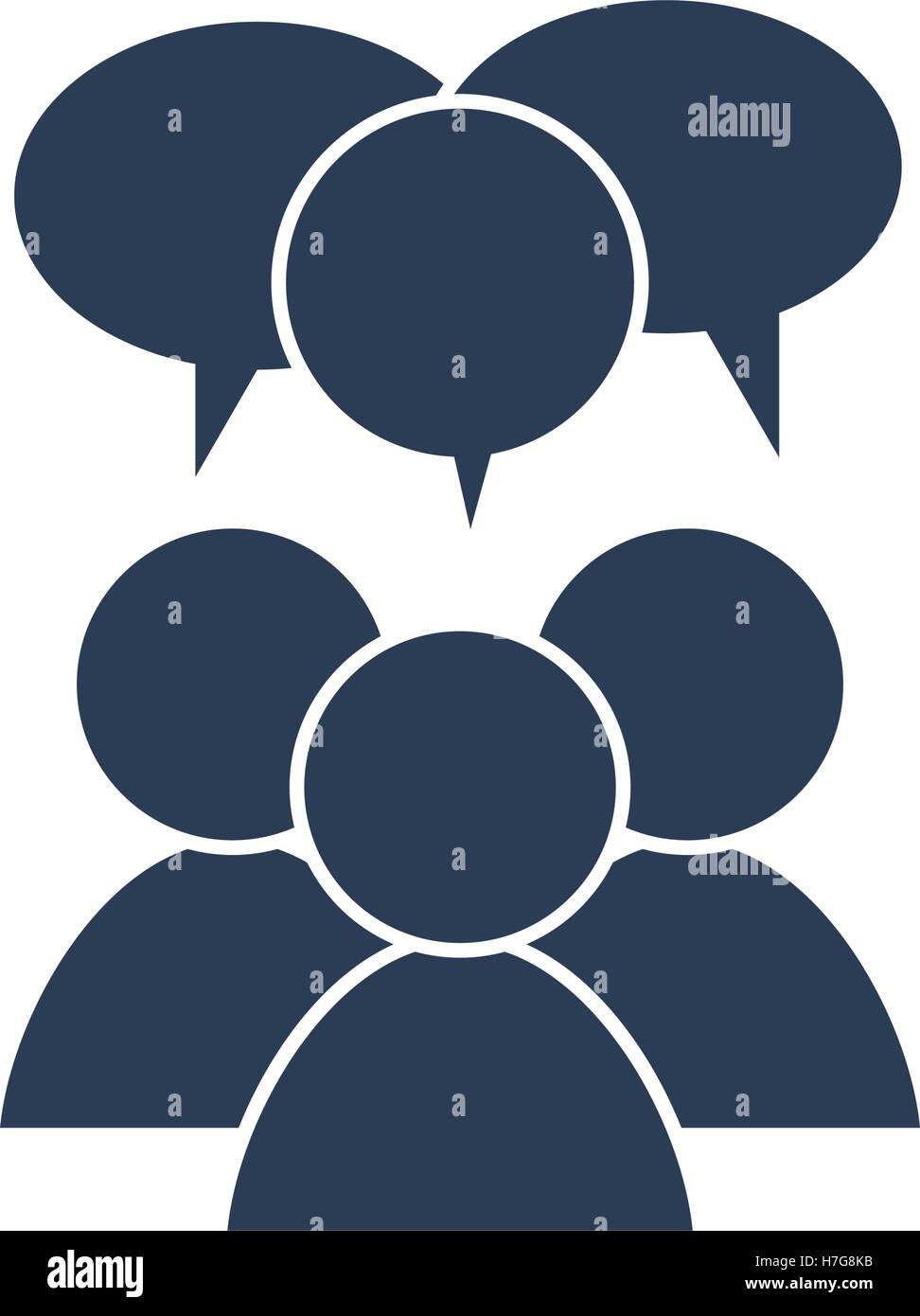 Isolated communication bubble design Stock Vector Image & Art - Alamy