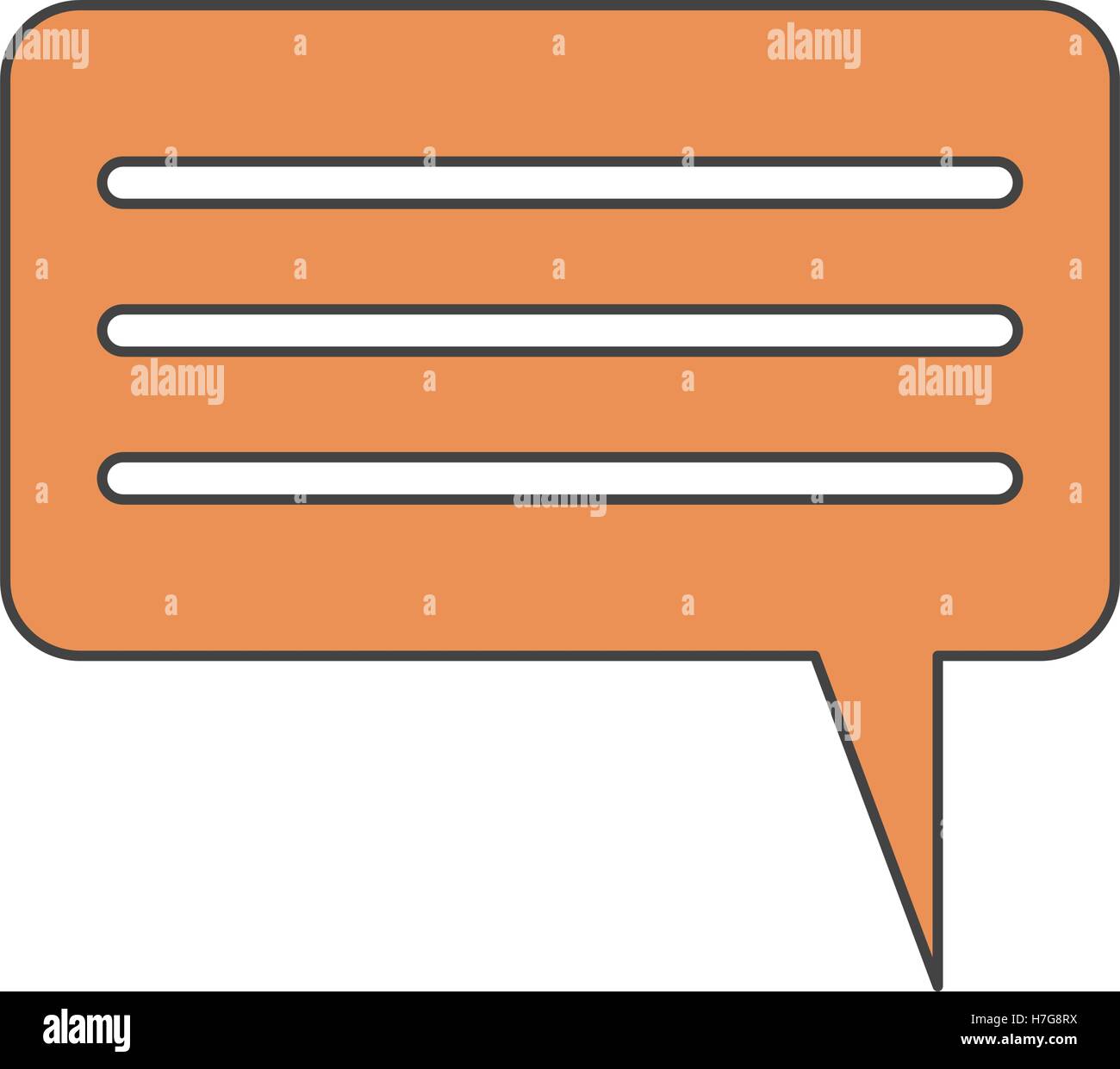 Bubble icon. Communication message discussion and conversation theme ...