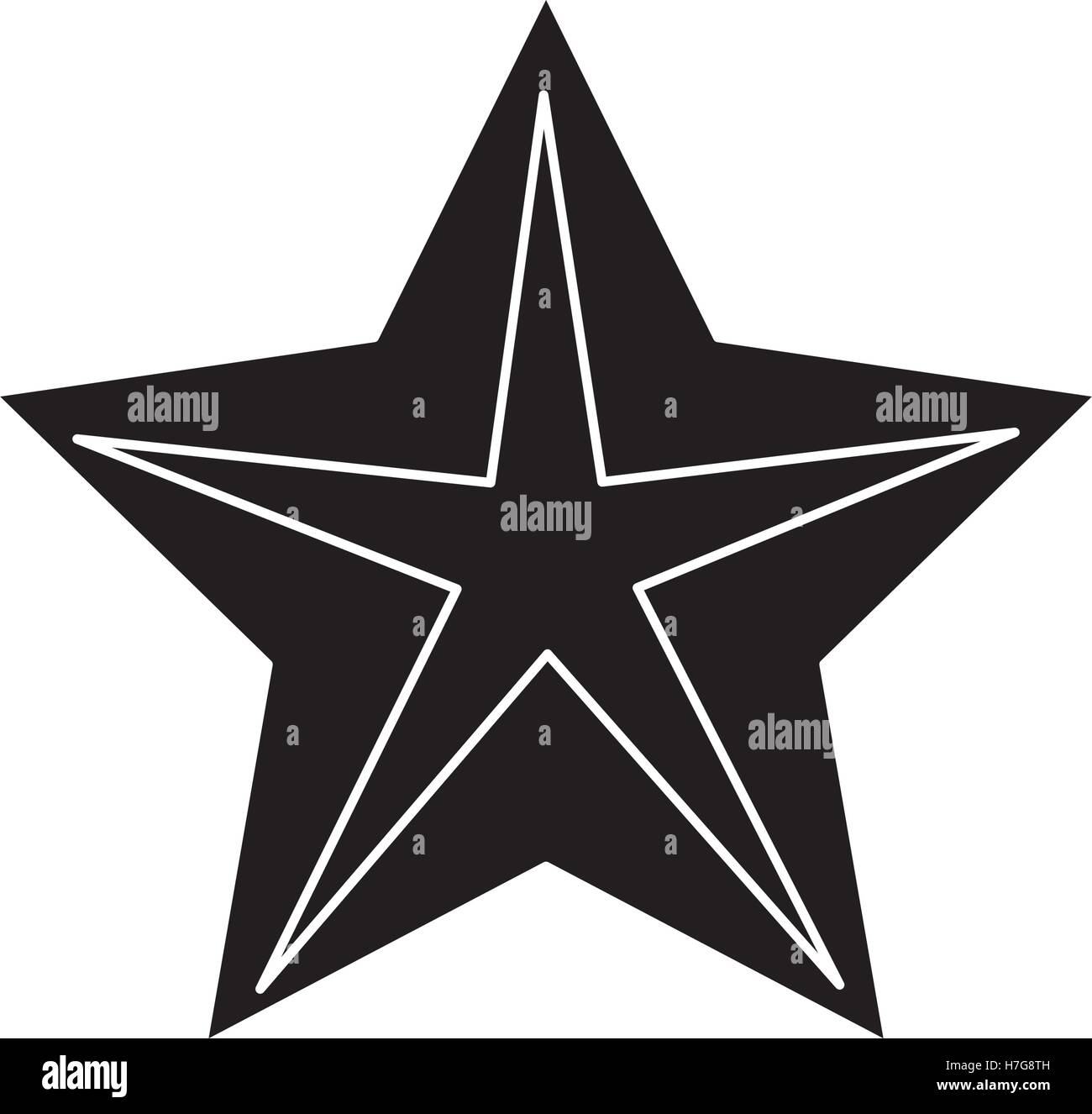 Isolated bright star design Stock Vector Image & Art - Alamy