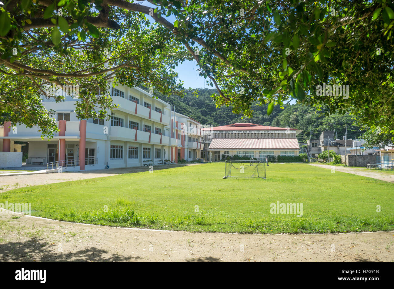 Rural japan school hi-res stock photography and images - Alamy