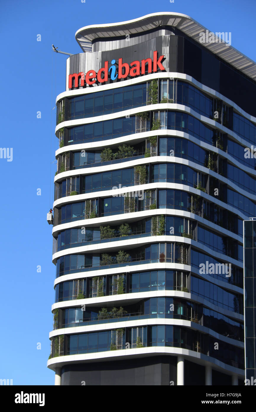 Medibank offices at 720 Bourke St, Melbourne VIC 3000 Stock Photo - Alamy