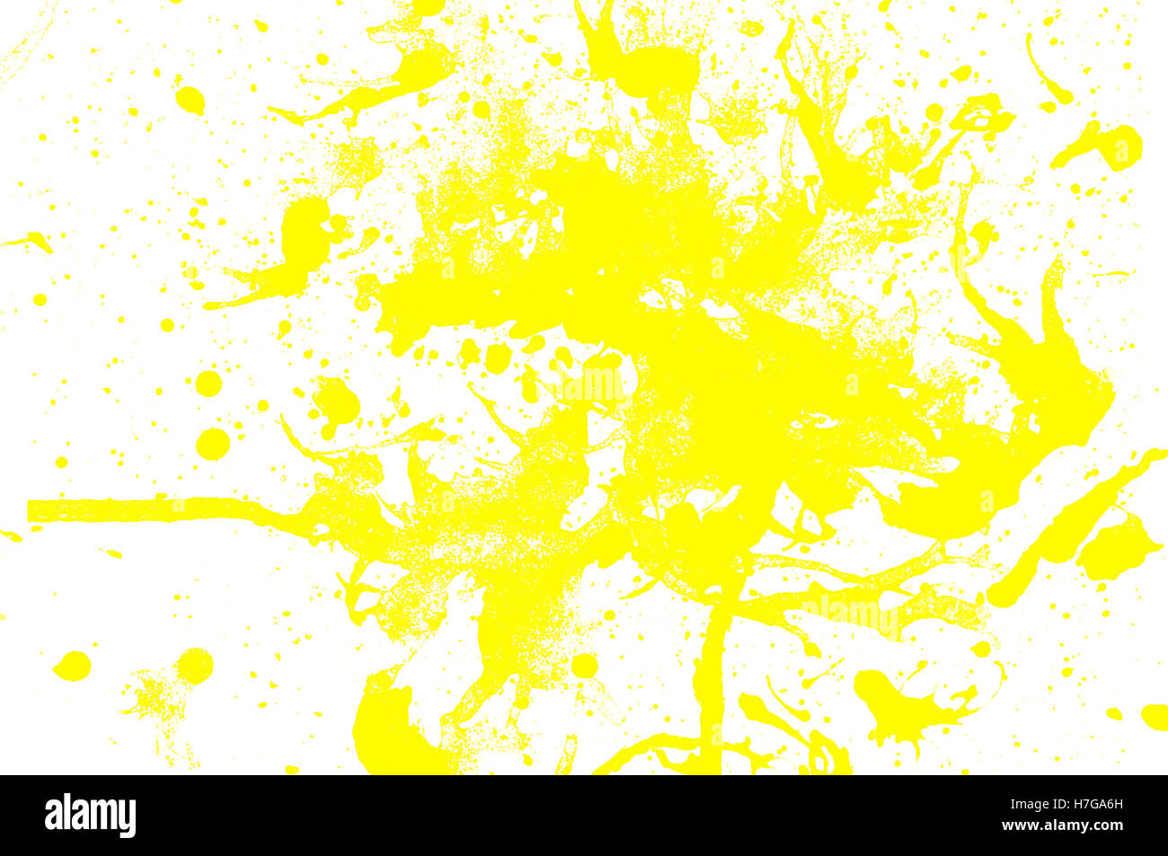 abstract yellow color from splash water color for background template ...