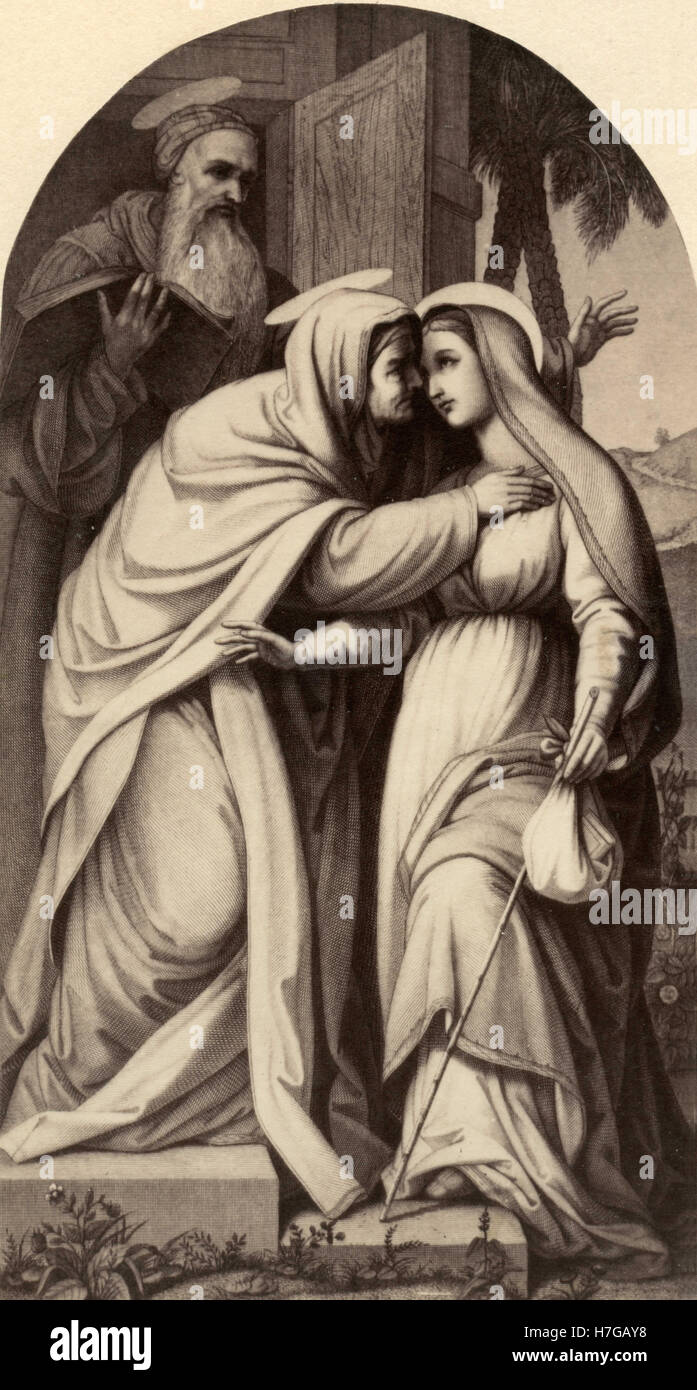 Mariae salutatio elisabeth hi-res stock photography and images - Alamy