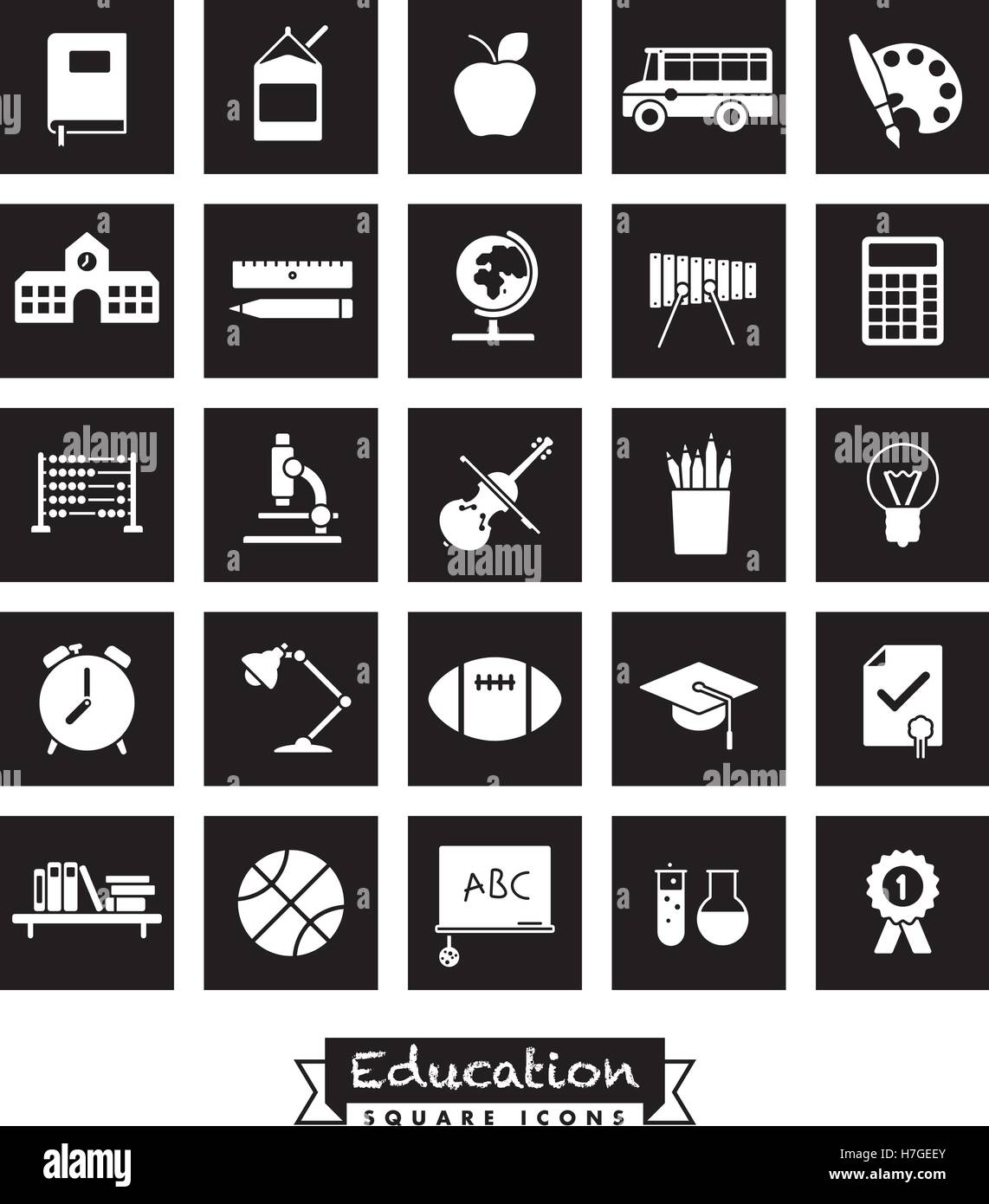 School Icon Vector Free Download