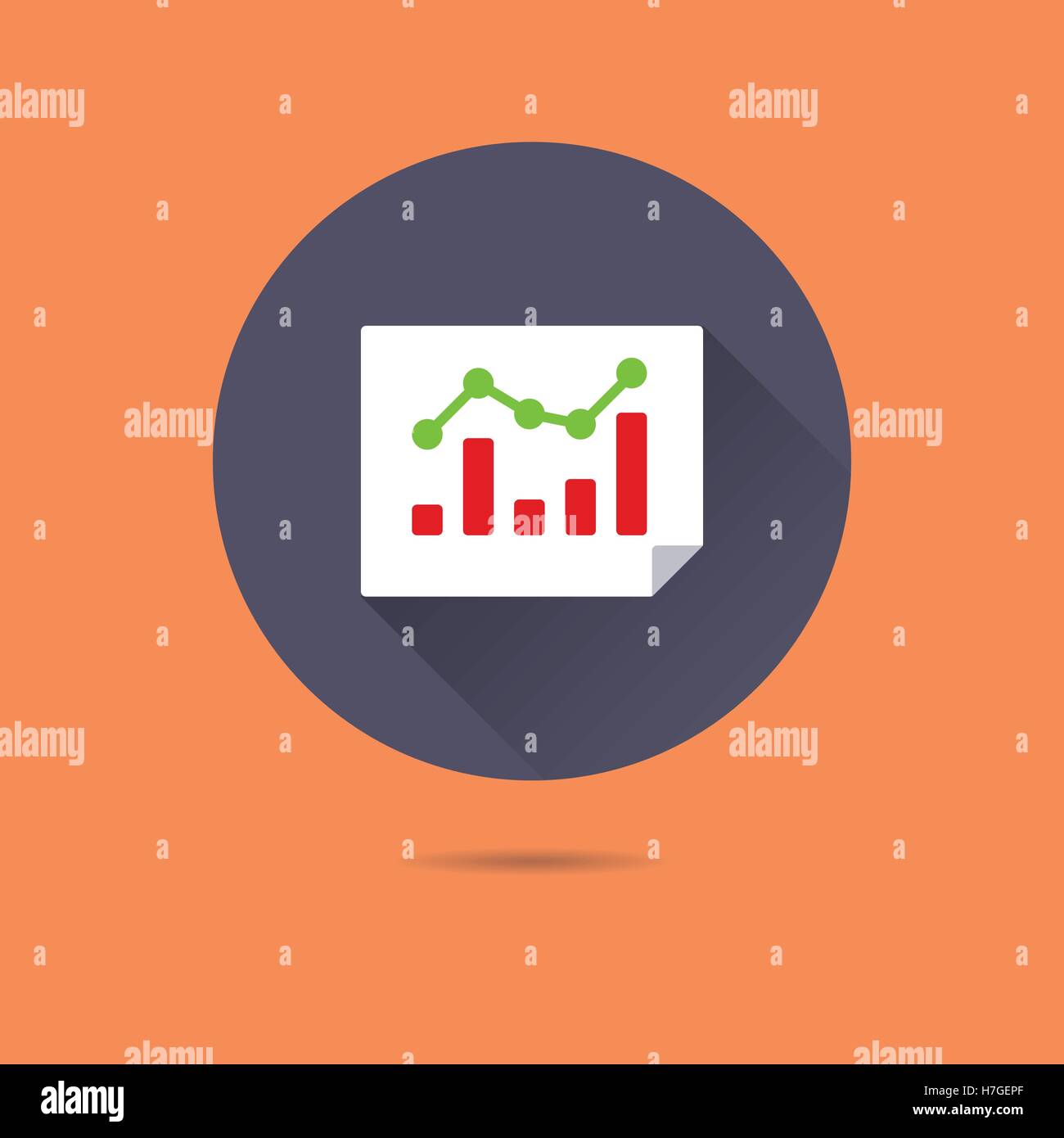Chart analysis vector vectors hi-res stock photography and images - Alamy