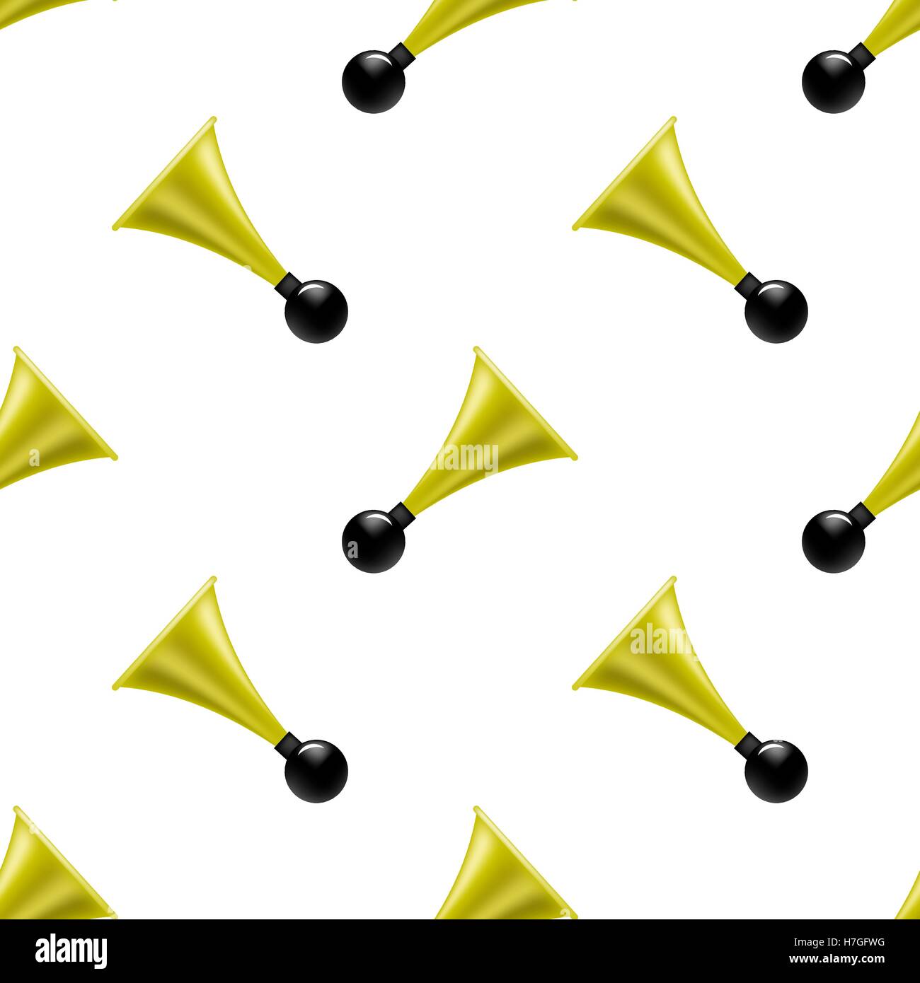 Musical Horns Seamless Pattern Stock Vector Image & Art - Alamy