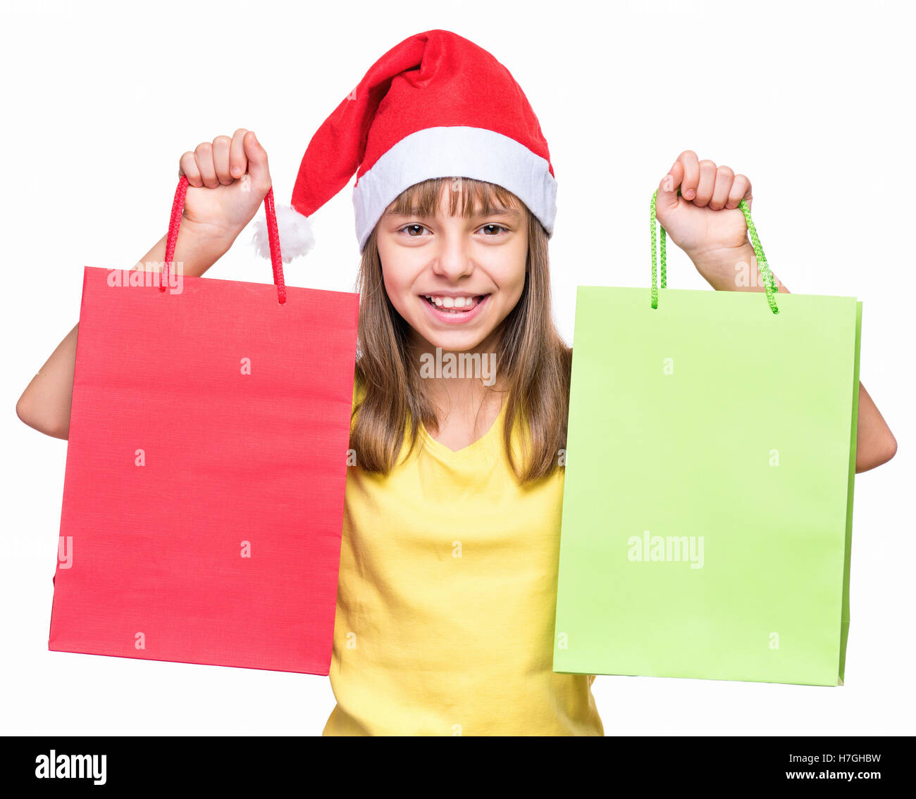 Girl wearing white bag hi-res stock photography and images - Alamy