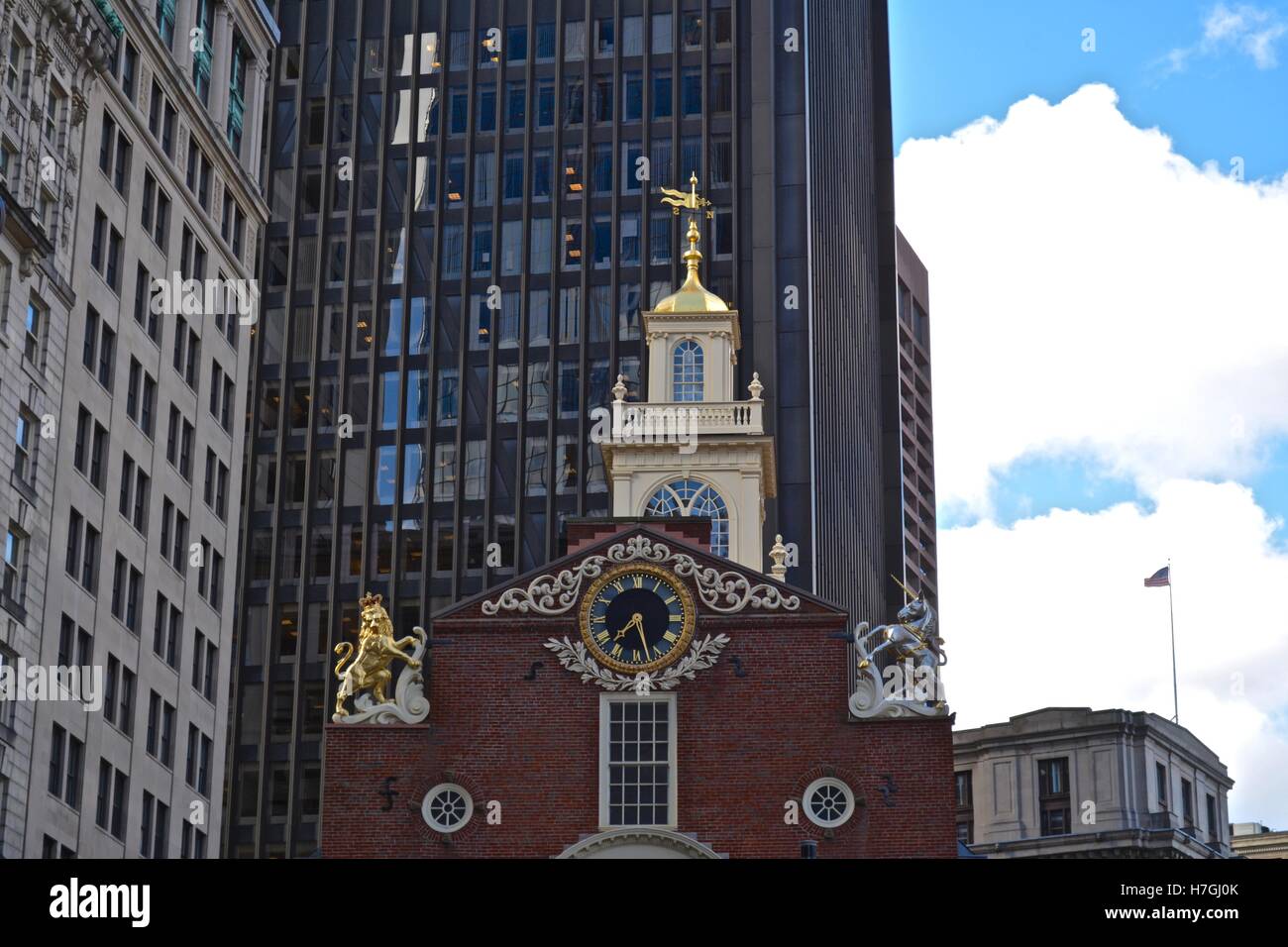 An iconic view of Boston Massachusetts Stock Photo - Alamy