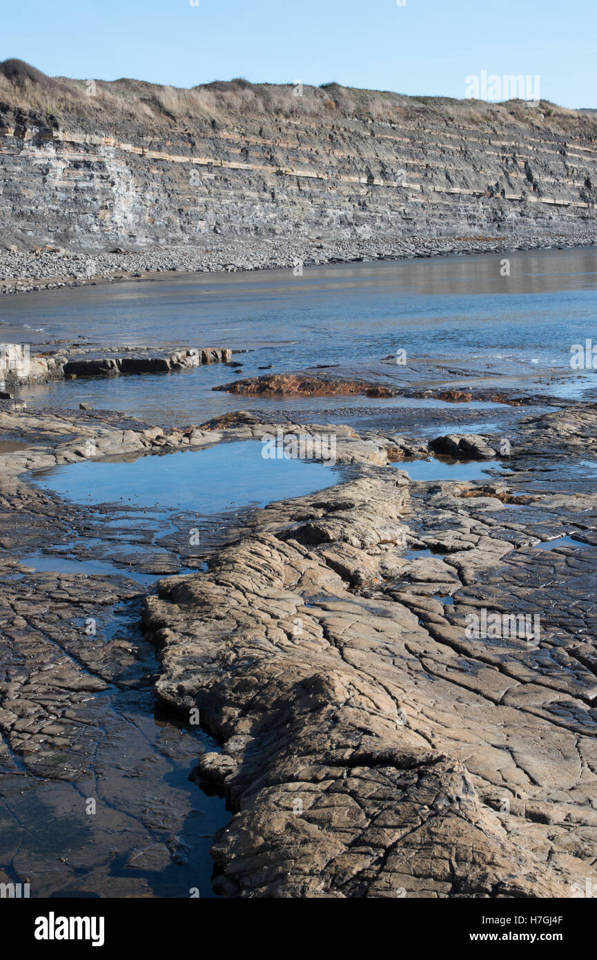 Kimmeridgian rock hi-res stock photography and images - Alamy